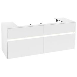 Villeroy & Boch Villeroy & Boch Waschtischunterschrank Collaro C092B0 1400x548x500mm mit Beleuchtung C092B0MS