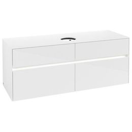 Villeroy & Boch Villeroy & Boch Waschtischunterschrank Collaro C045B0 1400x548x500mm mit Beleuchtung C045B0DH