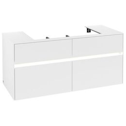 Villeroy & Boch Villeroy & Boch Waschtischunterschrank Collaro C087B0 1200x548x500mm mit Beleuchtung C087B0MS