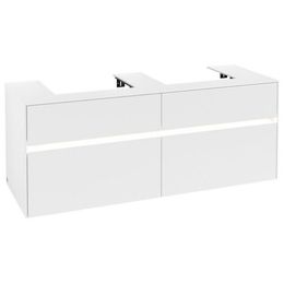 Villeroy & Boch Villeroy & Boch Waschtischunterschrank Collaro C076B0 1400x548x500mm mit Beleuchtung C076B0MS