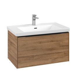 Villeroy & Boch Villeroy & Boch Subway 3.0 Waschbeckenunterschrank, 1 Auszug, 772 x 432 x 462 mm, Kansas Oak / Kansa C57301RH