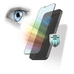 Hama 00213017 3D-Full-Screen-Schutzglas Anti-Bluelight+Antibakt. für iPhone 13/13 Pro