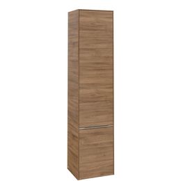 Villeroy & Boch Villeroy & Boch Subway 3.0 Hochschrank, 2 Türen, 400 x 1710 x 346,5 mm, Kansas Oak / Kansas Oak C58700RH