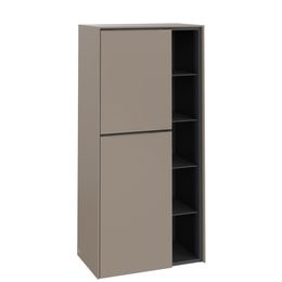 Villeroy & Boch Villeroy & Boch Subway 3.0 Mittelschrank, 2 Türen, 574 x 1200 x 346,5 mm, Taupe / Taupe C59802VM