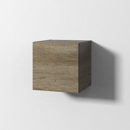 Sanipa Cubes Regalmodul mit 1 Tür, Eiche-Nebraska, CT12037 CT12037
