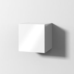 Sanipa Cubes Regalmodul mit 1 Tür, Schwarz-Matt, CT12008 CT12008