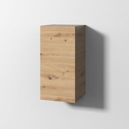 Sanipa Cubes Regalmodul mit 1 Tür, Eiche Natural-Touch, CT12185 CT12185