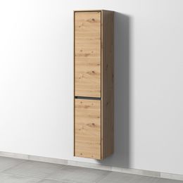 Sanipa Twiga Hochschrank mit 2 Türen, Eiche Natural-Touch, SY10085 SY10085