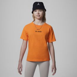 Jordan Paris Saint-Germain Tee T-Shirt für ältere Kinder - Orange