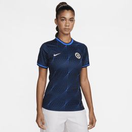 Chelsea FC 2023/24 Stadium Away Nike Dri-FIT Fußballtrikot für Damen - Blau