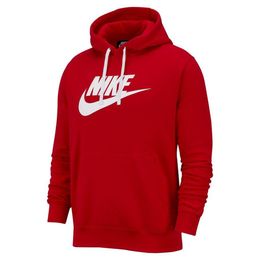 Nike Herren Sportswear Club Fleece Graphic Pullover Hoodie rot