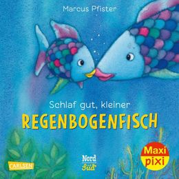 Carlsen Verlag Maxi Pixi 331: VE 5: Schlaf gut, kleiner Regenbogenfisch (5 Exemplare) - Marcus Pfister,
