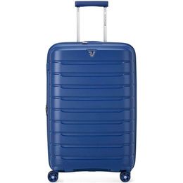 Roncato Hartschalen-Trolley B-FLYING, 67 cm, dunkelblau, 4 Rollen, mit Volumenerweiterung, blau