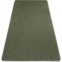 RUGSX - Moderner Waschteppich posh Shaggy, plüschig, dick Antirutsch grün green 50x80 cm
