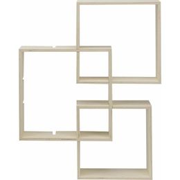 Glorex Gmbh - Glorex Design-Rahmen Holz Quadrat 3 Stück Bastelmaterial