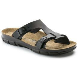 Damen-Pantolette Sofia, BirkoFlor, schmal, schwarz, Größe 38 - Birkenstock