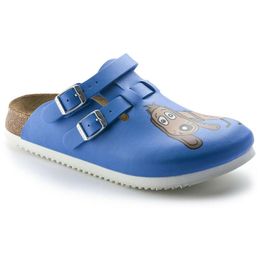 Clog Kay Superlauf, Birko-Flor, Dog Blue, schmal, Größe 38 - Birkenstock