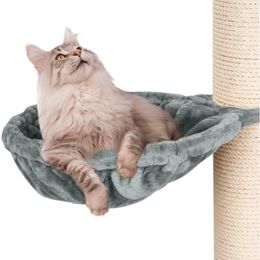 Happypet - 45cm Liegemulde für Kratzbaum Extrem Stabil für Große Schwere Katzen bis 15 kg, Massive kuschelige Schlafmulde, Liegeplatz, hochwertiger