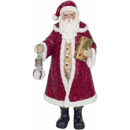 Signes Grimalt - Weihnachtszahldekoration Figur Noel Christmas Red 29x9x13cm 27513 - Rojo