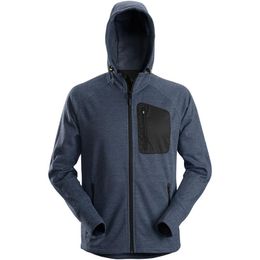 Snickers Workwear - Snickers Fleecehoodie blau Gr. xxl - Blau