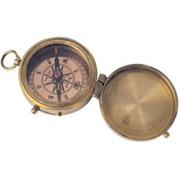 Marinefigur Dekoration Goldener nautischer Kompass 6x6x2cm 27760 - Dorado - Signes Grimalt