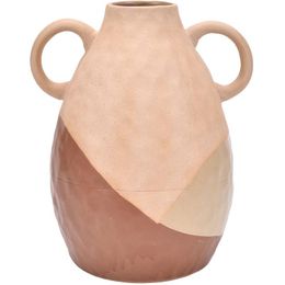 Signes Grimalt - Dekorationsvase Dekorative Vase -Vasen und braune Halter 18x22x27cm 29984 - Marrón