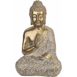 Signes Grimalt - Buddha -Figurenfiguren Buddha -Figur bet goldenes Buddhas 38x18x24cm 27979 - Dorado