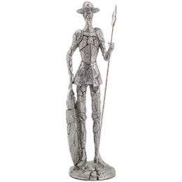 Signes Grimalt - Person -Abbildungen Abbildung Don Quixote mehrere Silber 9x95x35cm 28682 - Plateado