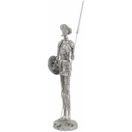 Signes Grimalt - Person -Abbildungen Abbildung Don Quixote mehrere Silber 11x1x43cm 28679 - Plateado
