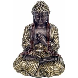 Signes Grimalt - Buddha -Figurenfiguren Buddha -Figur Beten Buddas schwarz 18x9x13cm 28022 - Negro