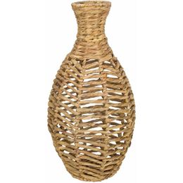 Dekorationsvase Dekorative Vase braune Körbe 29x29x57cm 27162 - Marrón - Signes Grimalt
