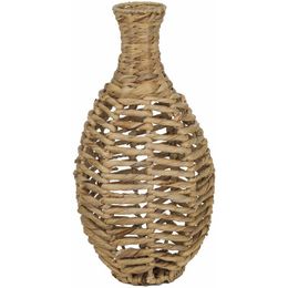 Dekorationsvase Dekorative Vase braune Körbe 22x22x44cm 27160 - Marrón - Signes Grimalt