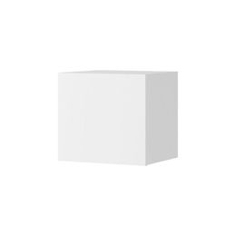 Lomadox Regal Regalwürfel, hängend, in weiß Hochglanz CAIRNS-132, b/h/t ca. 34/34/32 cm - weiß