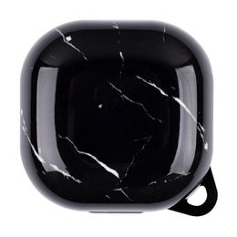 GelldG Kopfhörer-Schutzhülle Marmor Case Vollschutz Hülle Schützende für Samsung Galaxy Buds Live