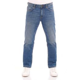 Tom Tailor Straight-Jeans Herren Jeanshose Marvin Regular Fit Denim Hose mit Stretch