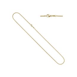 Jobo Goldkette, Erbskette 585 Gold massiv 45 cm 2,5 mm, gelb|goldfarben