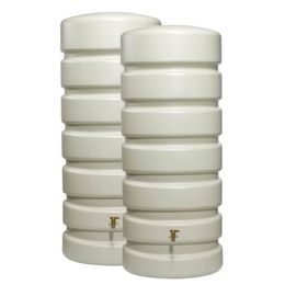 4rain CLASSIC Wandtank-SET 1300 L, sandbeige