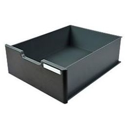 Exacompta ECOBlack Schubladenbox DIN A4+ Kunststoff Dunkelgrau 28,5 x 34,5 x 11 cm