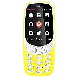 Nokia 3310 16 MB 2 Megapixel 6,1 cm (2,4 Zoll) MiniSIM Mobiltelefon Mobiltelefon Gelb