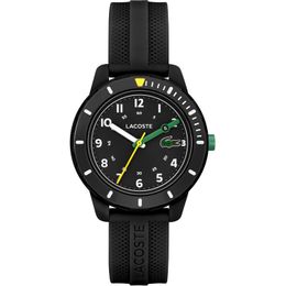 Quarzuhr Lacoste "MINI TENNIS, 2030052" Armbanduhren schwarz Kinder Kinderuhren ideal auch als Geschenk