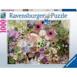Ravensburger Puzzle Prachtvolle Blumenliebe, 1000 Puzzleteile, Made in Germany; FSC®- schützt Wald - weltweit, bunt