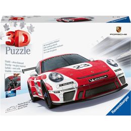 Ravensburger 3D-Puzzle Porsche 911 GT3 Cup Salzburg Design, 108 Puzzleteile, Made in Europe; FSC®- schützt Wald - weltweit, bunt