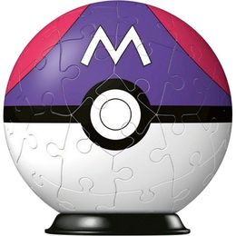 Ravensburger Puzzleball Pokémon Meisterball, 54 Puzzleteile, Made in Europe; FSC®- schützt Wald - weltweit, bunt