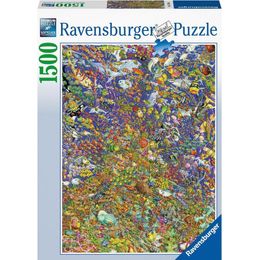 Ravensburger Puzzle Viele bunte Fische, 1500 Puzzleteile, Made in Germany; FSC®- schützt Wald - weltweit, bunt