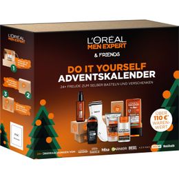 L'Oréal L'ORÉAL PARIS MEN EXPERT Adventskalender L'Oréal Men Expert DIY Adventskalender mit 24 Boxen, Geschenk-Set, weiß