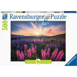 Ravensburger Puzzle Lupinen, 500 Puzzleteile, Made in Germany; FSC®- schützt Wald - weltweit, bunt
