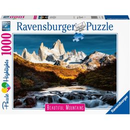 Ravensburger Puzzle Fitz Roy, Patagonien, 1000 Puzzleteile, Made in Germany; FSC®- schützt Wald - weltweit, bunt