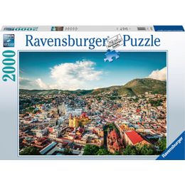 Ravensburger Puzzle Kolonialstadt Guanajuato in Mexiko, 2000 Puzzleteile, Made in Germany; FSC®- schützt Wald - weltweit, bunt