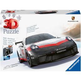 Ravensburger 3D-Puzzle Porsche 911 GT3 Cup, 108 Puzzleteile, Made in Europe; FSC®- schützt Wald - weltweit, bunt