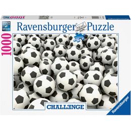Ravensburger Puzzle Fußball Challenge, 1000 Puzzleteile, Made in Germany; FSC®- schützt Wald - weltweit, bunt